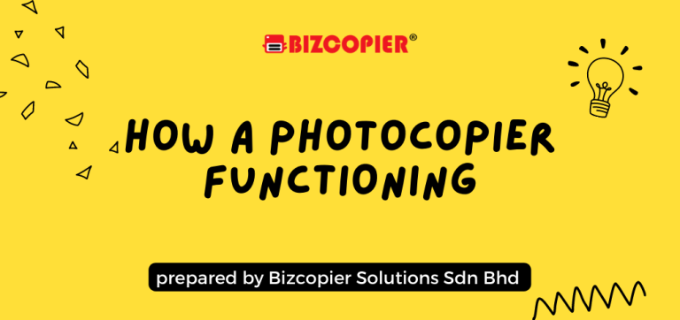 How A Photocopier Functioning - RICOH PHOTOCOPIER